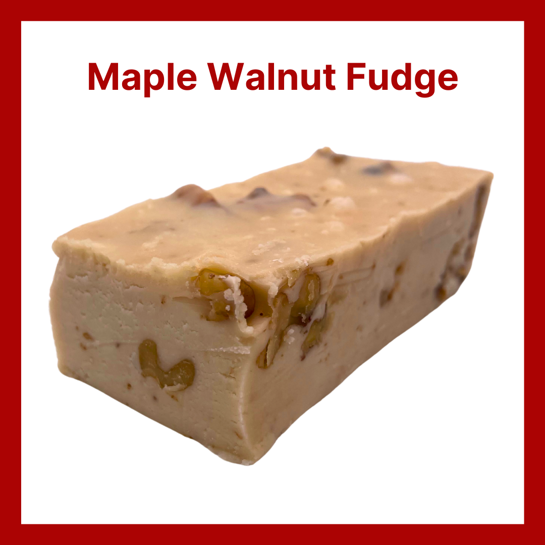 Maine Maple Walnut Fudge – Nick's Wicked Tasty Fudge