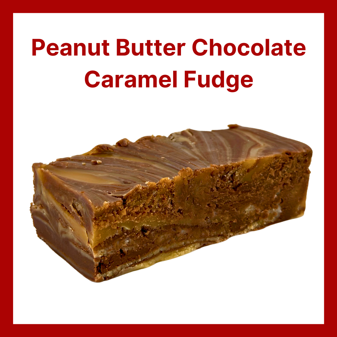 Peanut Butter Chocolate Caramel – Nick's Wicked Tasty Fudge